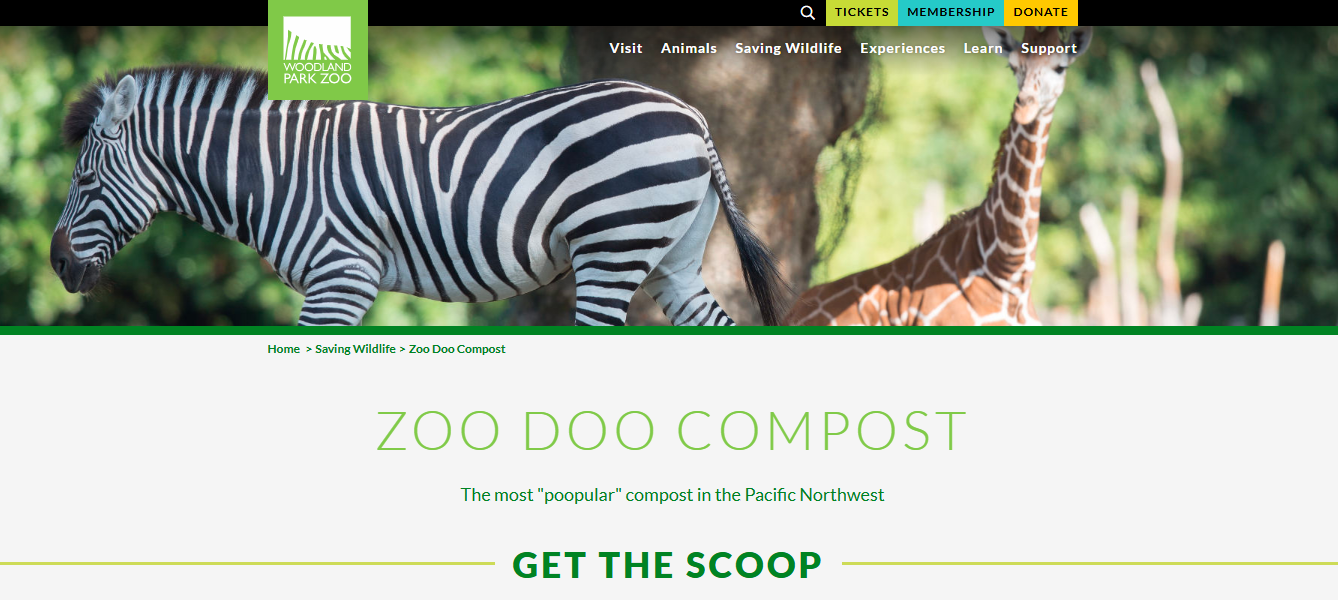 From Zoo to Garden: How Woodland Park Zoo’s “Zoo Doo” Compost Turns ...